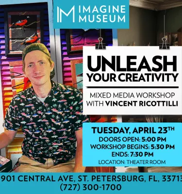 Unleash Your Creativity: A Mixed Media Workshop with Vincent Ricottilli ...