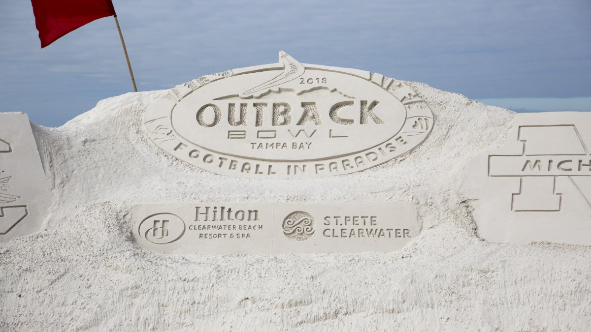 Outback Bowl Beach Day | Visit St Petersburg Clearwater Florida