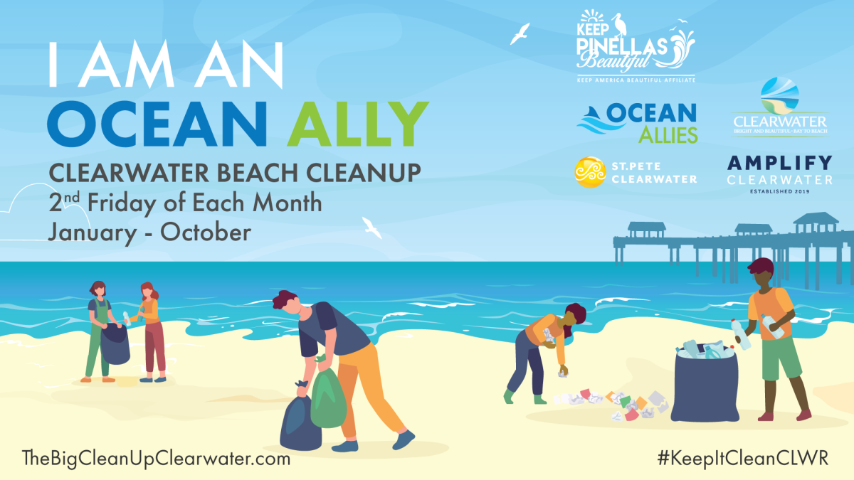 The Big Cleanup Clearwater Monthly Series | Visit St Petersburg ...