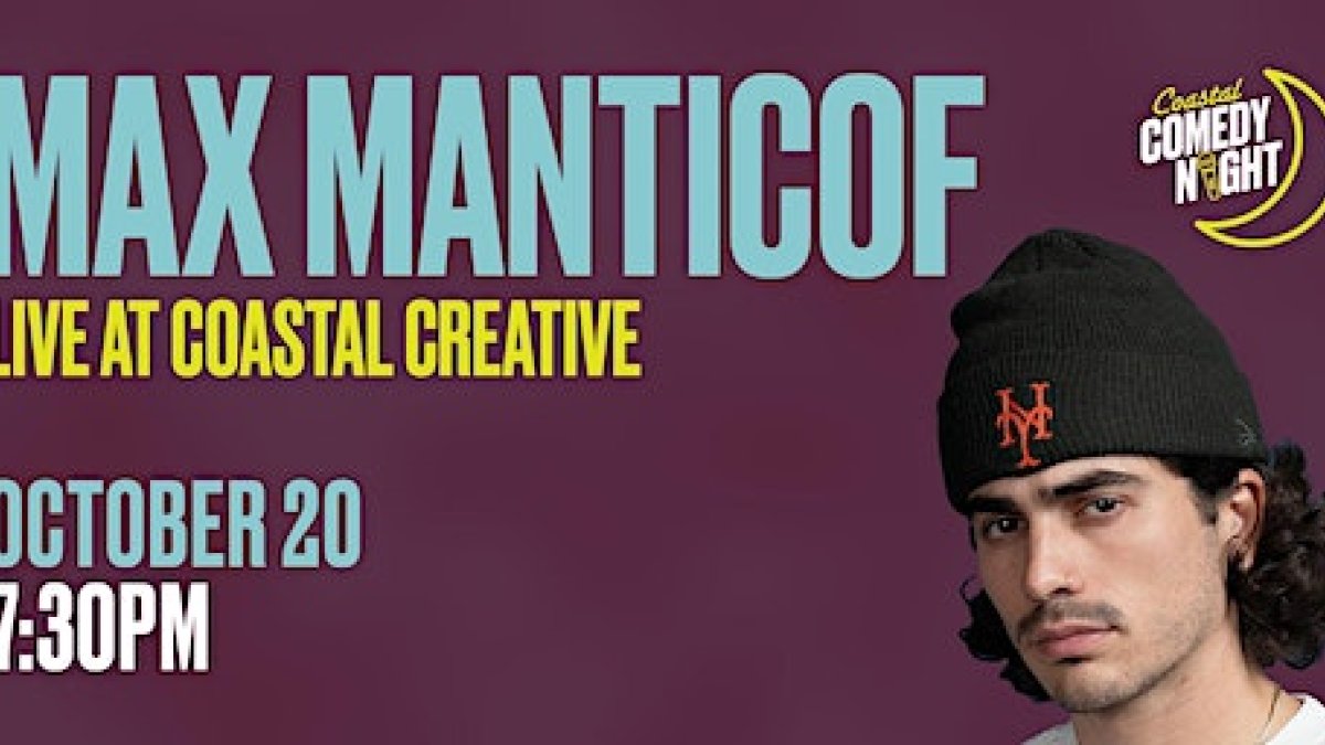 Coastal Comedy Night with Max Manticof | Visit St Petersburg Clearwater ...