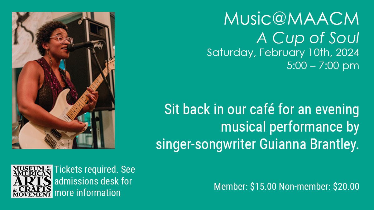 Music at MAACM: A Cup of Soul | Visit St Petersburg Clearwater Florida