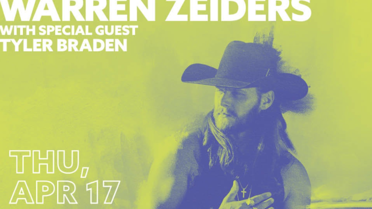 Warren Zeiders: The Relapse Tour w/ Tyler Braden | Visit St Petersburg ...
