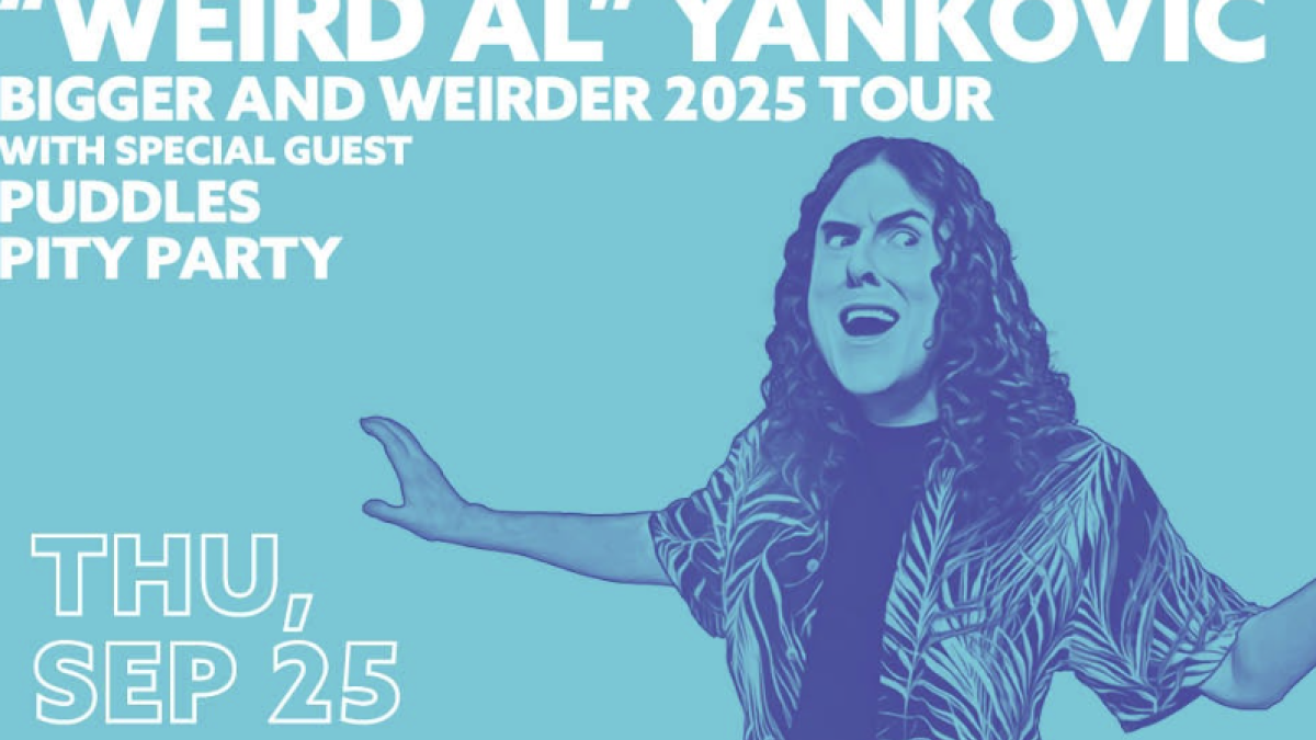 Weird Al Yankovic: Bigger & Weirder 2025 Tour w/ Puddles Pity Party ...