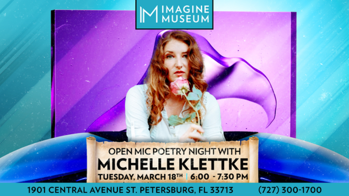 Open Mic Poetry Night hosted by Michelle Klettke | Visit St Petersburg ...