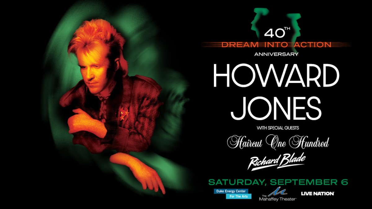 Howard Jones w/ Haircut 100 & Richard Blade at The Mahaffey | Visit St ...