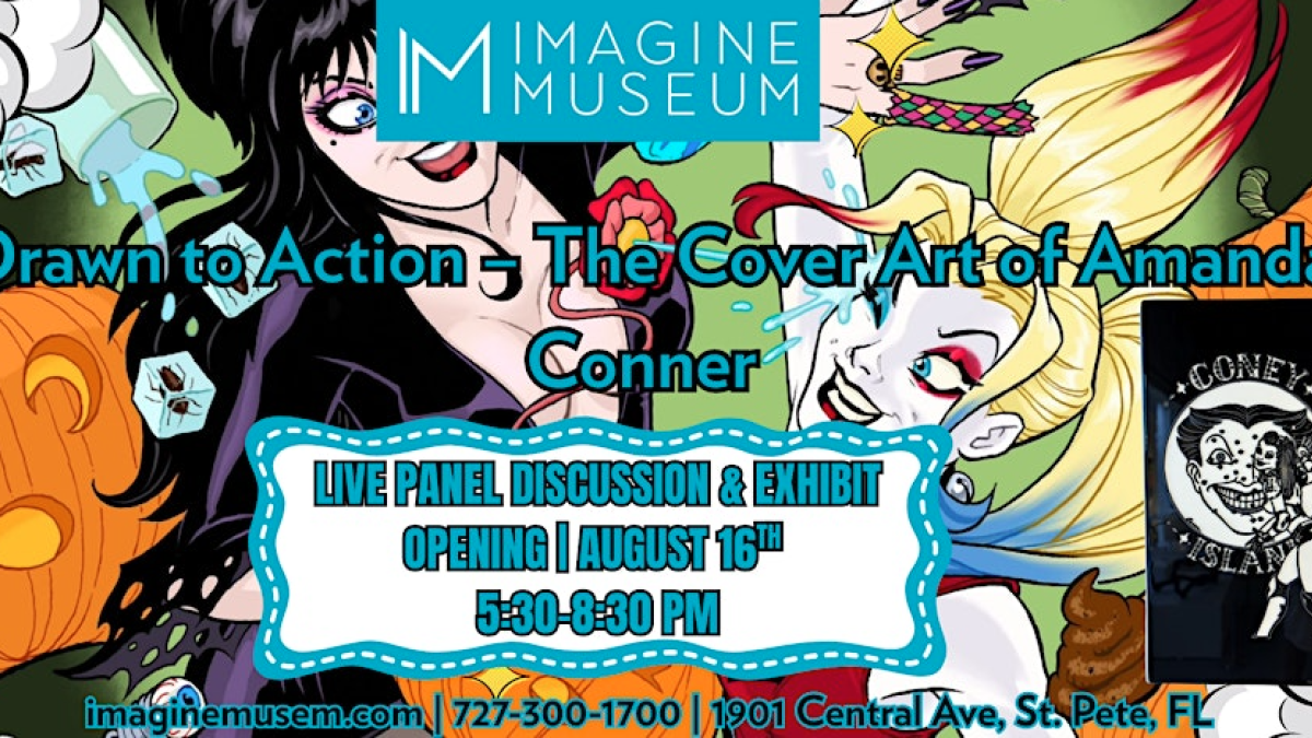 Panel + Exhibit Opening: Drawn to Action – The Cover Art of Amanda ...