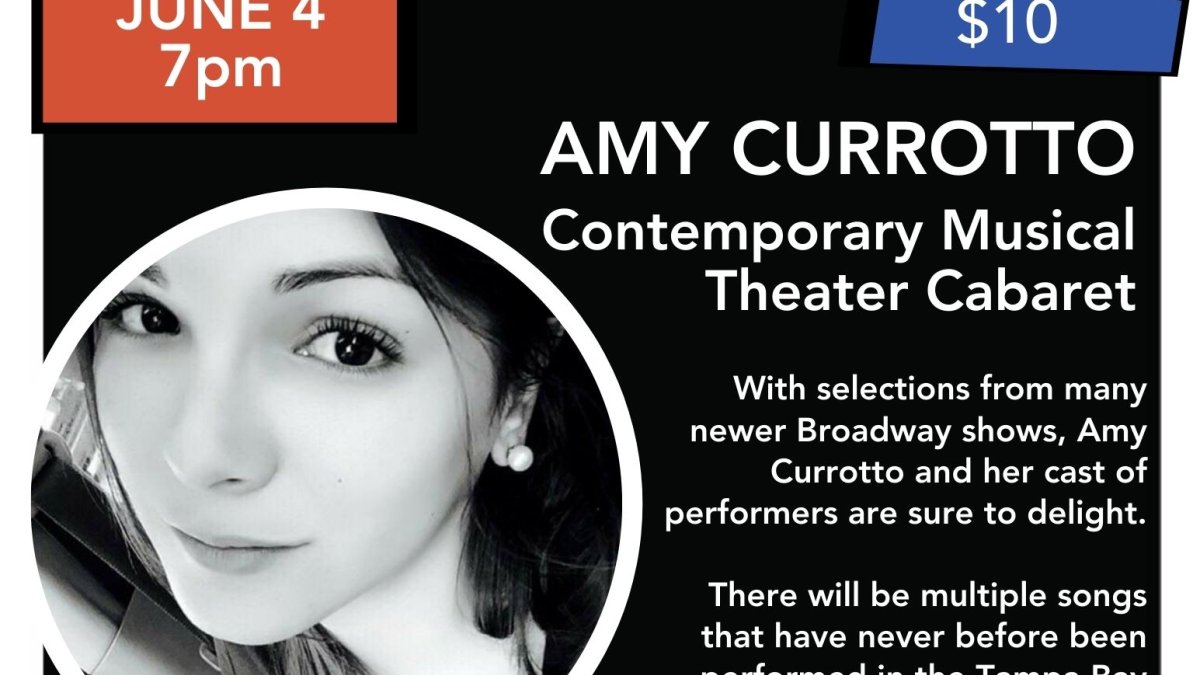 Amy Currotto's Contemporary Musical Theater Cabaret | Visit St ...