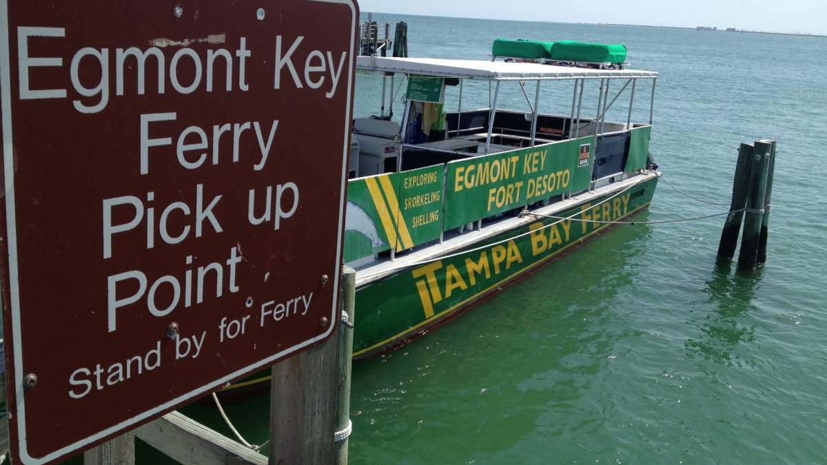Egmont Key Ferry from Fort De Soto Park | Visit St Petersburg ...